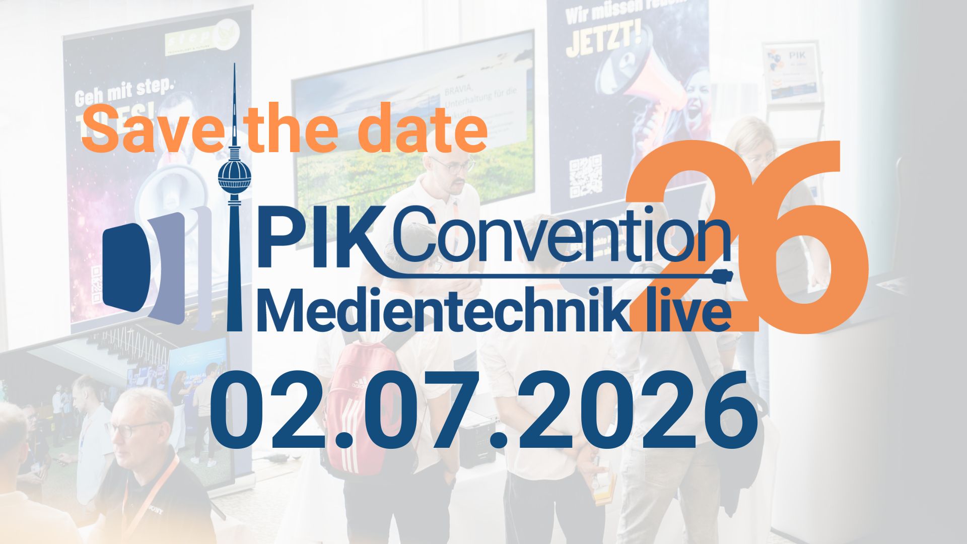 PIK Convention - Medientechnik live